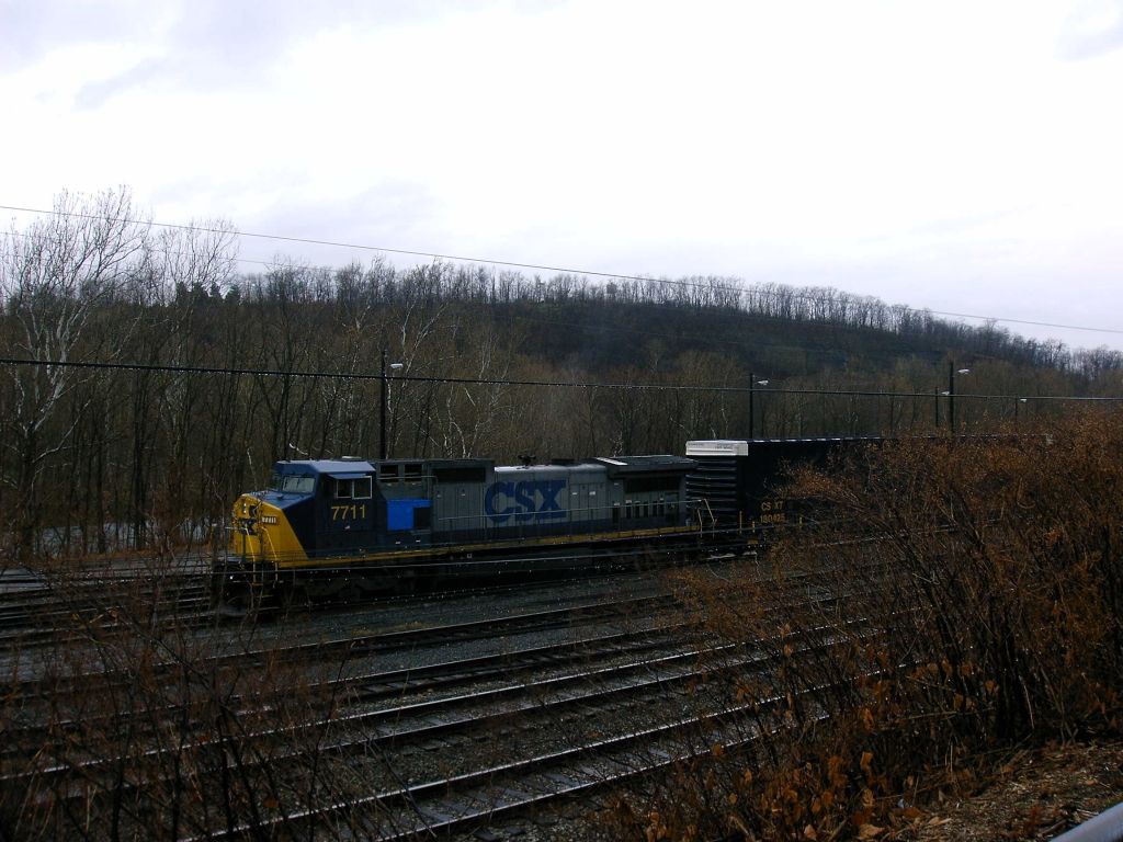 CSX 7711 C40-8W
